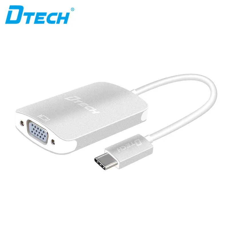 TYPE-C TO HDMI+VGA CONVERTER CABLE DT-T0028 | DTECH TYPE-C CONVERTER ...