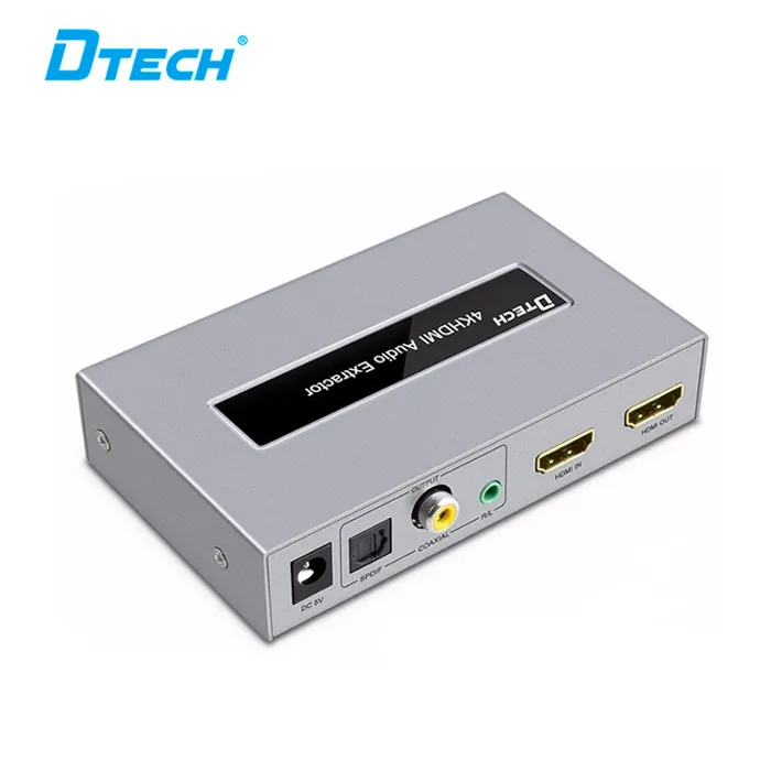 HDMI 4K to HDMI Audio CONVERTER DT-7048 | DTECH HDMI CONVERTER | PT GRAHA SUMBER CITRA