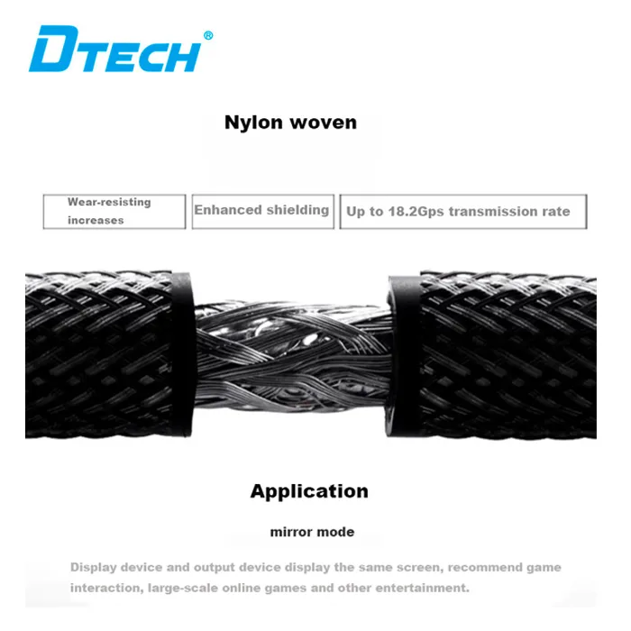 CABLE HDMI 5M DT-H301 | DTECH HDMI TO HDMI | PT GRAHA SUMBER CITRA