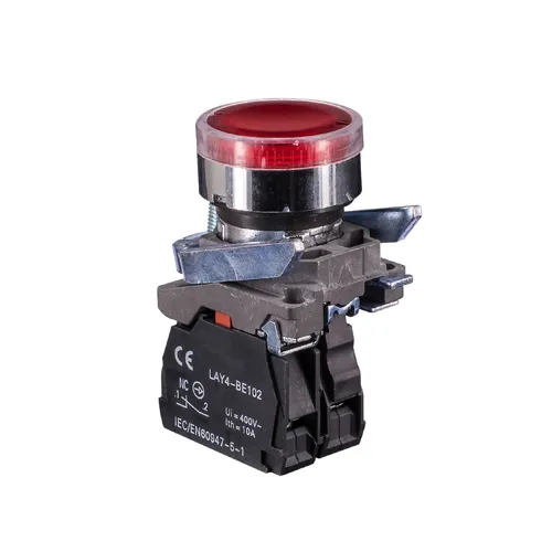 FORT ILLUMINATED PUSH BUTTON WITH LED 22MM LAY4-BW3361/3461/3561 | LAY ...