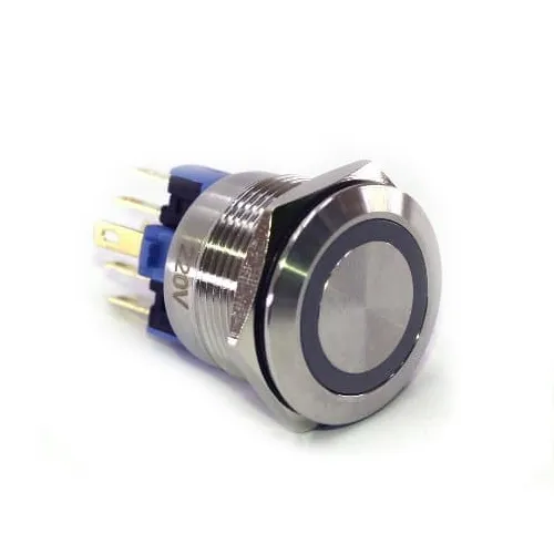 FORT METAL PUSH BUTTON IP65 WITH LED 16/22MM MP016/022S/F11Z | COMMAND ...