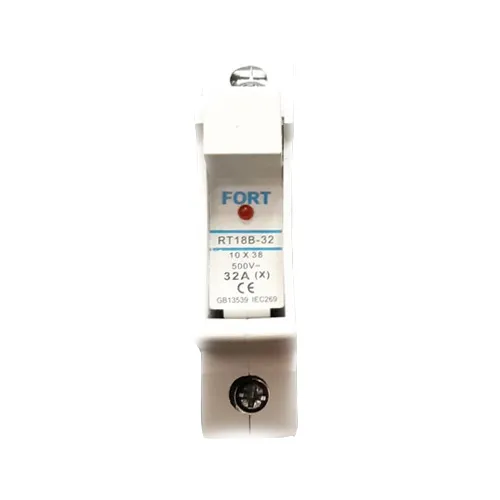 FORT DIN RAIL MOUNTING FUSE HOLDER WITH LAMP MODEL MCB RT138-32(X ...
