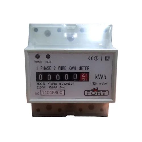 FORT ELECTRONIC ENERGY METER (KWH METER) XTM75S/SA ANALOG/DIGITAL | DC ...